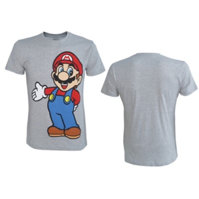 NINTENDO T-Shirt Super Mario grey - Taglia XS - OFFICIAL MERCHANDISE | eBay