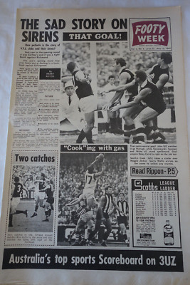 1967 FOOTY WEEK - MAY 15 - VOL3 NO.6 FOOTY NEWSPAPER | eBay
