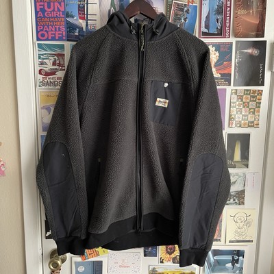 Howler Brothers Bros Chisos Fleece Jacket Kettle Black Men’s Full Zip ...