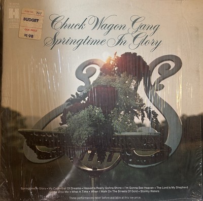 Chuck Wagon Gang Springtime In Glory Vinyl Gospel Record LP Harmony ...