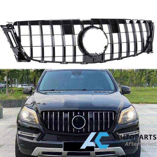 GT Style Front Grille Bumper Grill For Mercedes X166 GL350 GL450 2013 ...