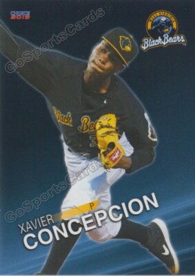 2019 West Virginia Black Bears Xavier Concepcion RC Rookie Pittsburgh ...