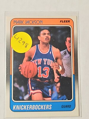 1988-89 Fleer #82 Mark Jackson Rookie Card New York Knicks | eBay