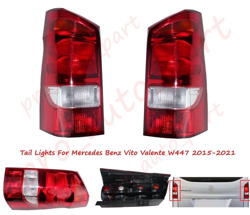 Tail Lights Pair LH+RH Rear Lamp For Mercedes Benz Vito Valente W447 ...