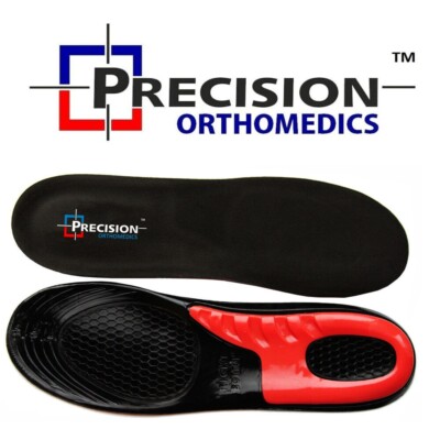 WORK BOOTS ORTHOTIC FOOT ARCH HEEL SUPPORT SHOE INSERTS MASSAGING GEL ...