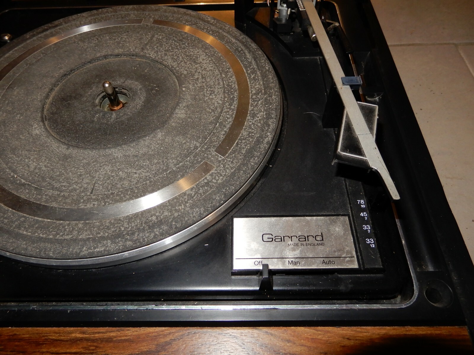 Vintage Garrard Model 770 Turntable Record Player | eBay