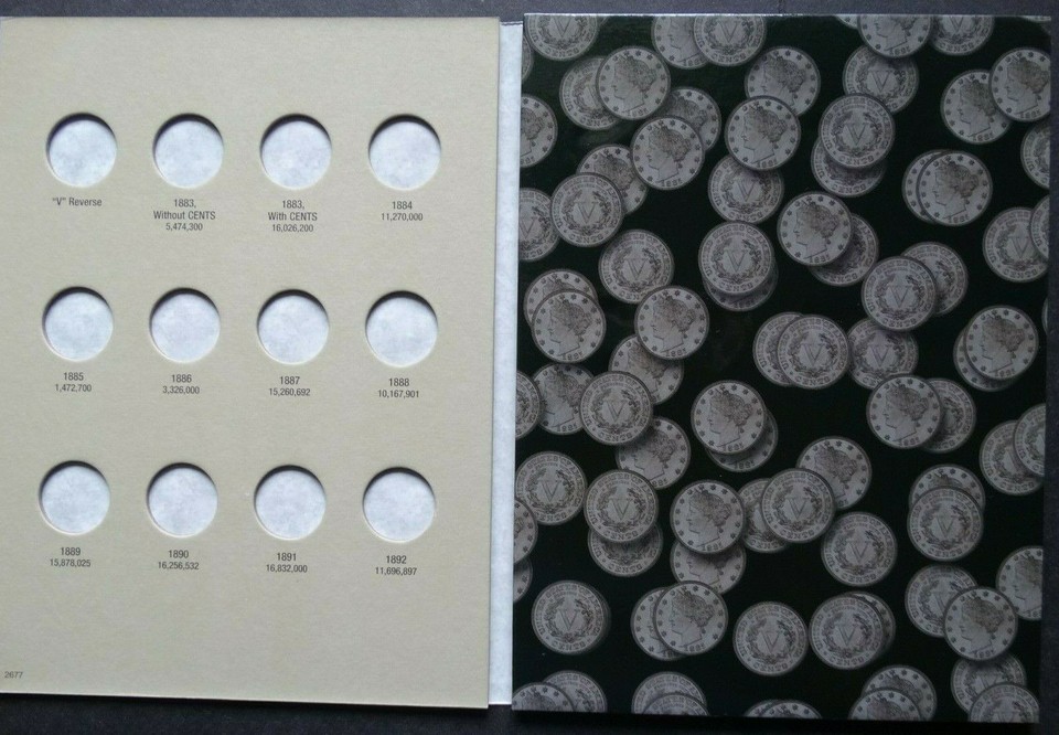Set of 2 - He Harris Liberty Buffalo Nickel Coin Folders 1883-1938 ...
