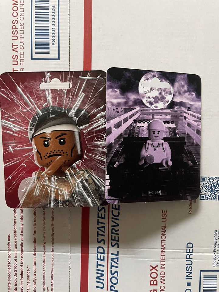 The Canvas Don 50 Cent Eminem Brick Shady Lego Mini Figures Set | eBay