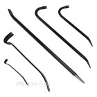 Crowbar Set Long Wrecking Crow Bar Rod Steel Flat Pry Large Nail Puller ...