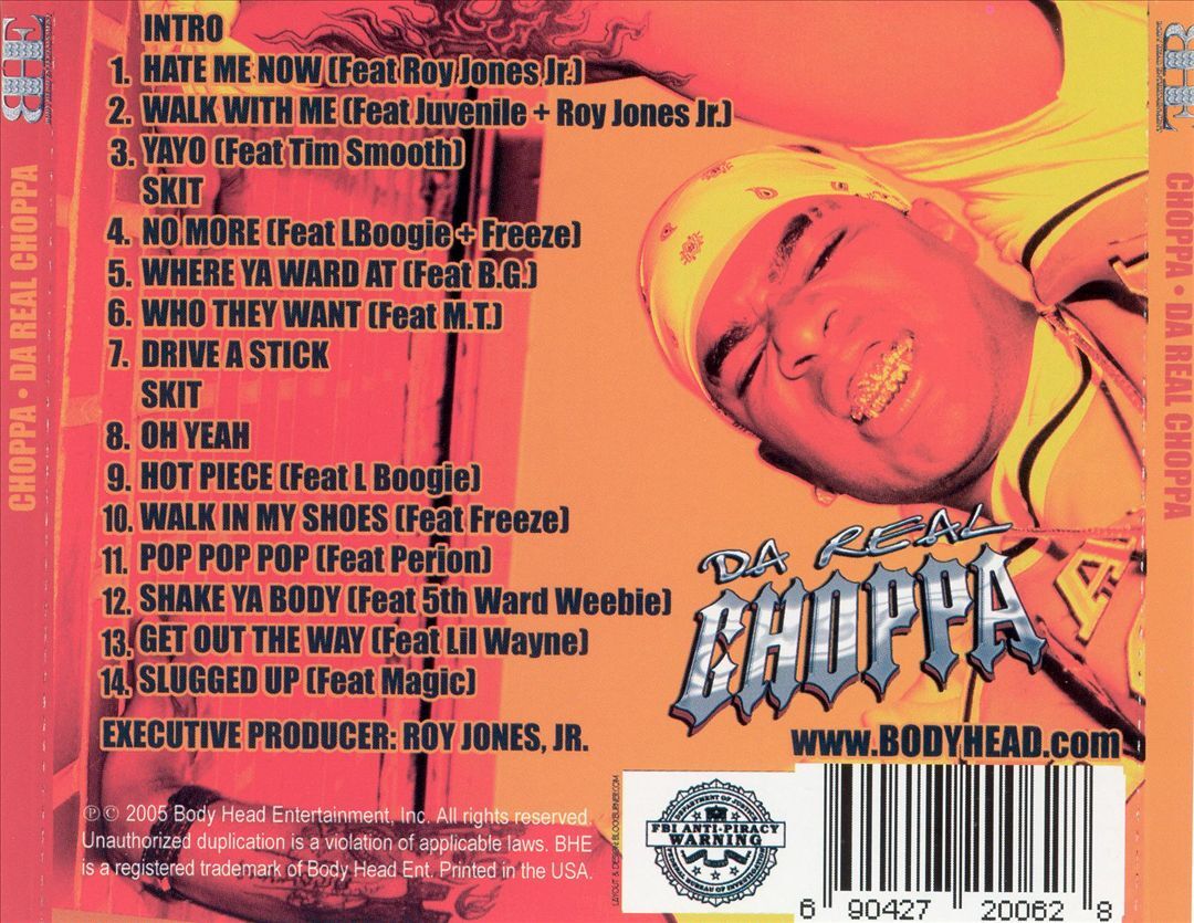 CHOPPA (DARWIN TURNER) - DA REAL CHOPPA [PA] * NEW CD 690427200628| eBay