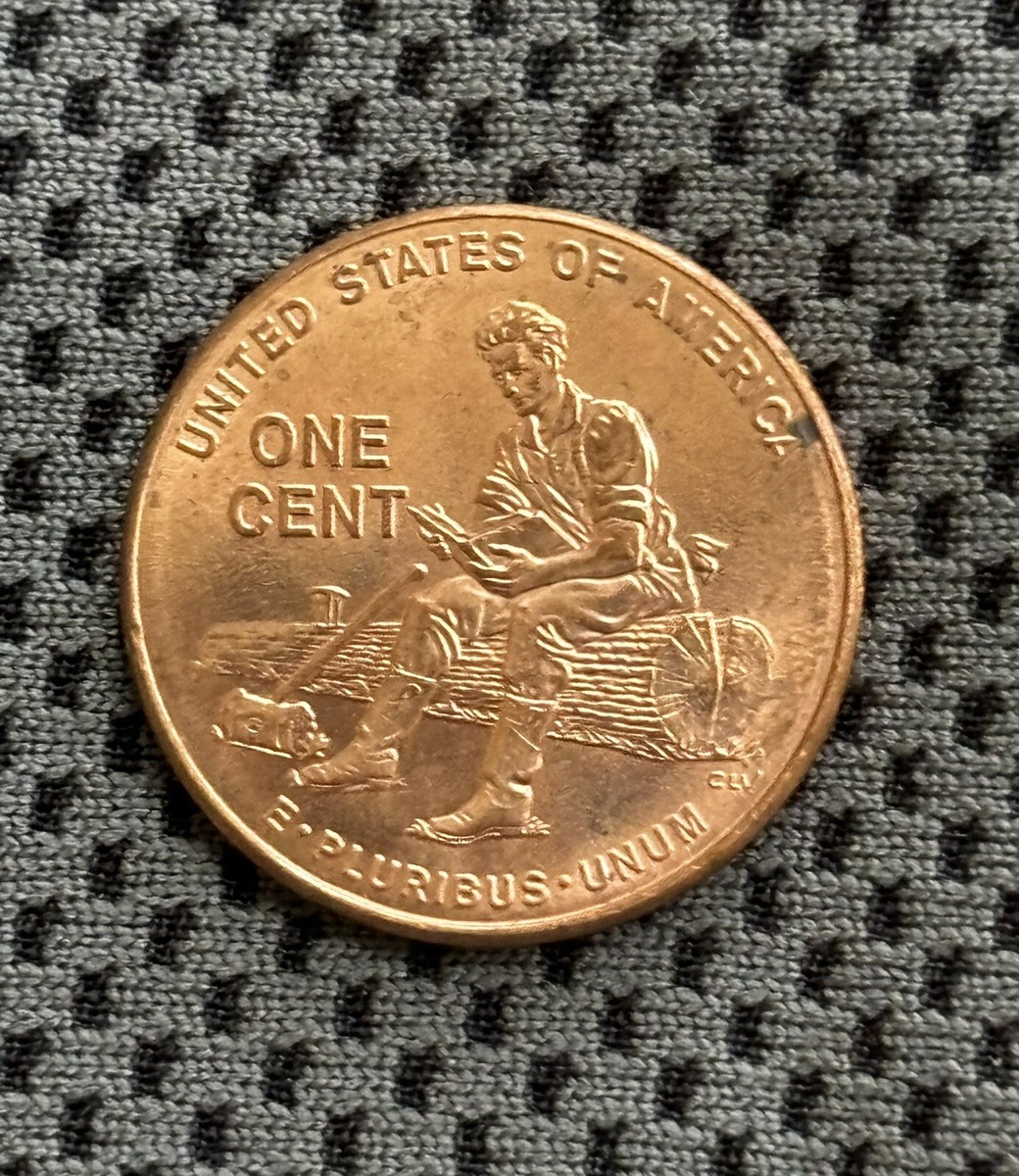 2009 Penny D Penny 2009 D, Back Print Error
