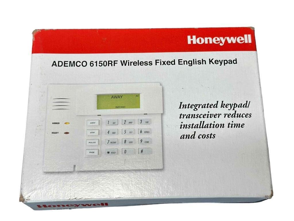 Honeywell 6150RF Wireless Fixed English Keypad with Integrated ...
