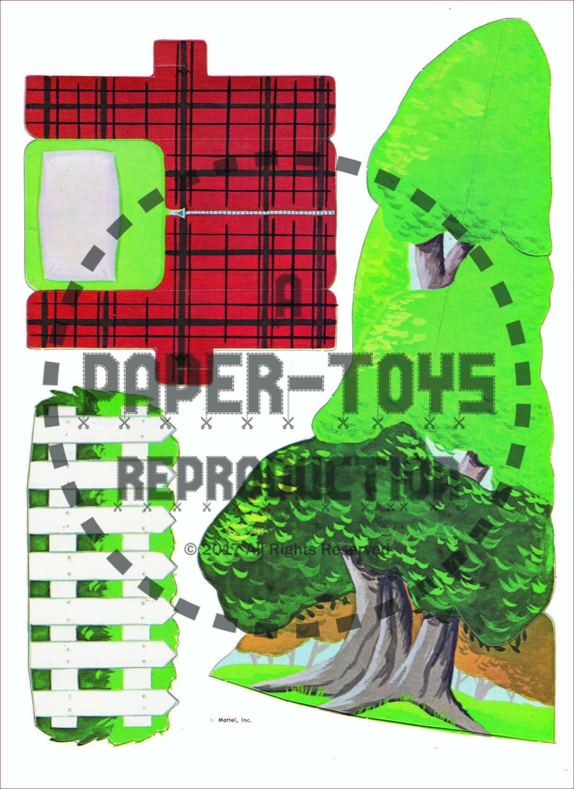 VINTAGE REPRINT - 1960S - LIDDLE KIDDLES PLAY FUN ACTIVITY BOX ...