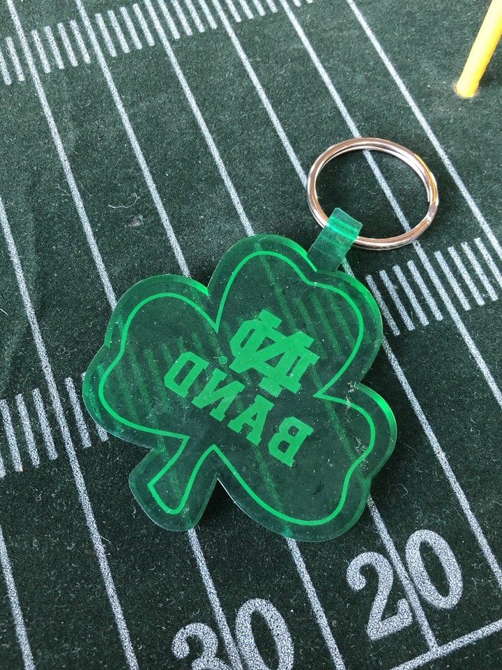 Vintage Notre Dame Fighting Irish Keychain NEW | eBay