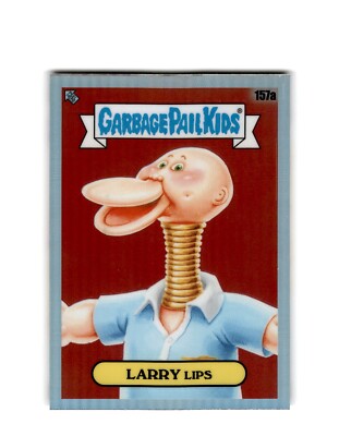 2021 Topps Chrome Garbage Pail Kids Larry Lips Refractor 157a | eBay