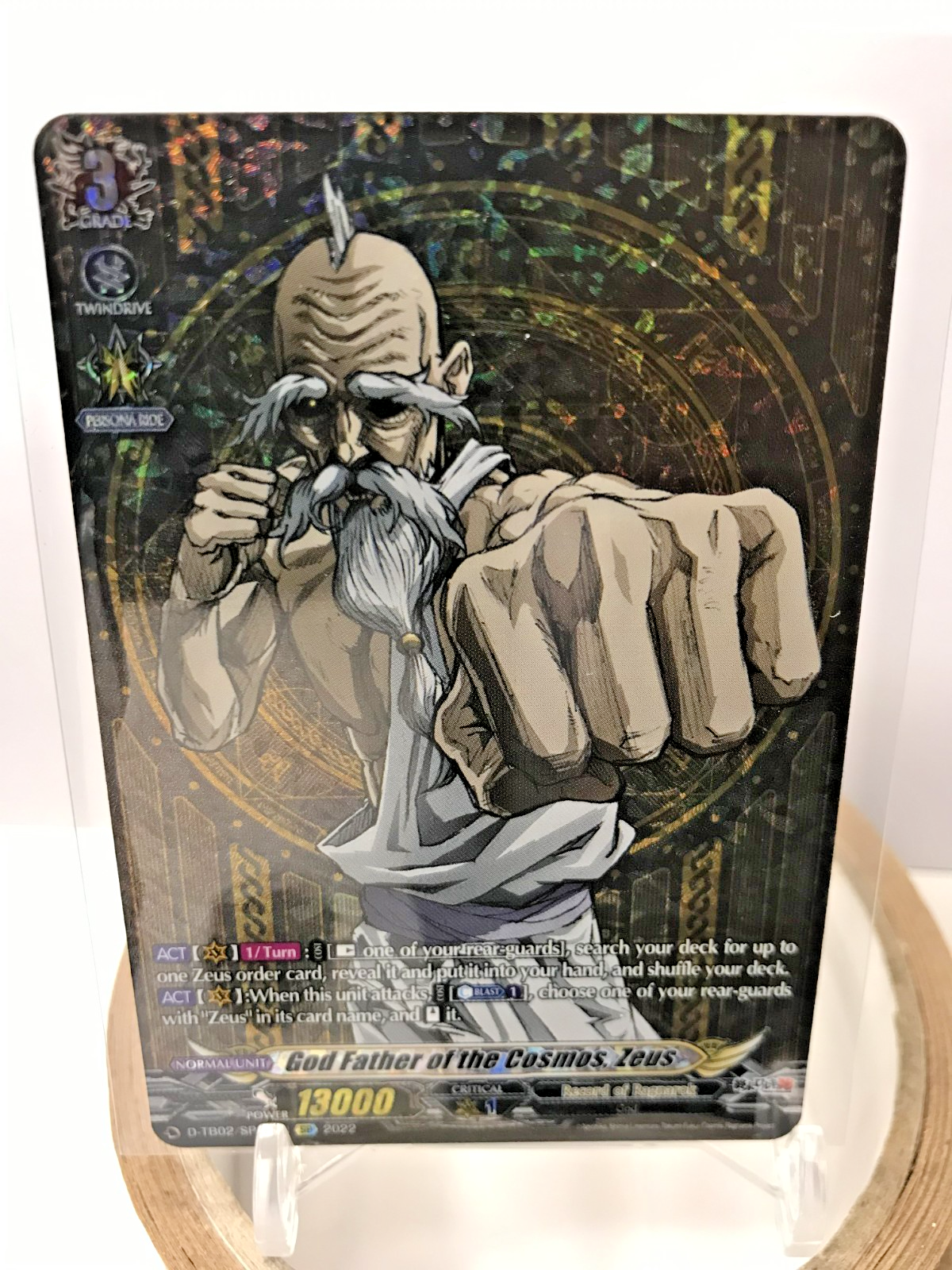 CFV Record of Ragnarok - God Father of the Cosmos - Zeus (V.3 - S/P) NM ...