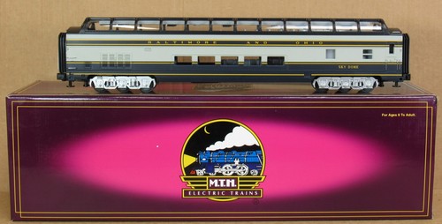 MTH Premier 20-6765 B&O/Baltimore & Ohio Full-Dome Passenger Car O ...