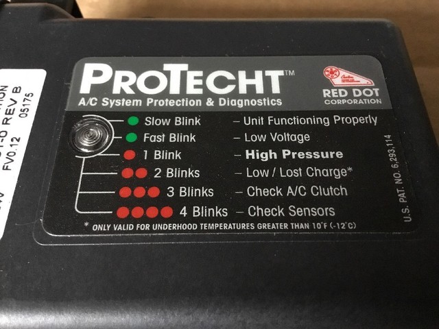 Red Dot AC System Protecht 24v Air Conditioner Diagnostic Module ...