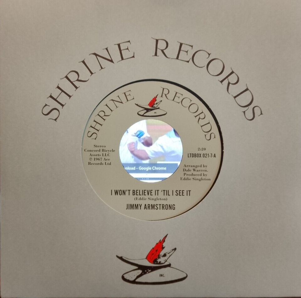JIMMY ARMSTRONG- I Won't Believe It 'Til I See It/ It's Gonna Take Love ...