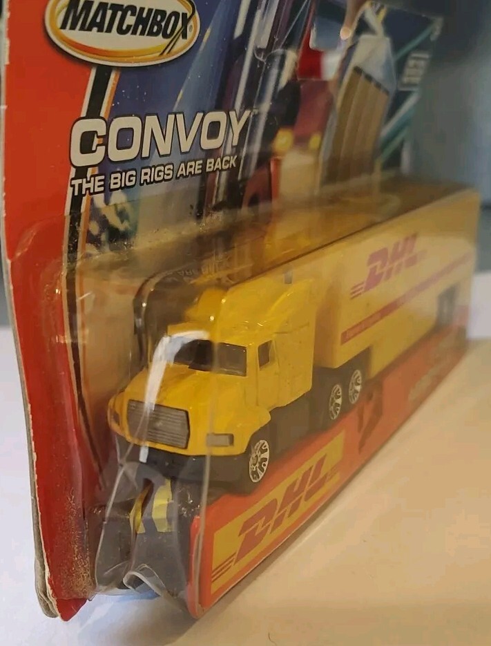 2005 Mattel Matchbox DHL Ford Aeromax CY-115 Semi Tractor Trailer | eBay