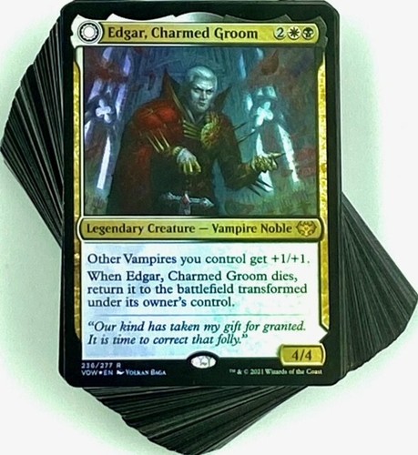 ***Custom Commander Deck*** Edgar, Charmed Groom - Vampires Lifegain ...
