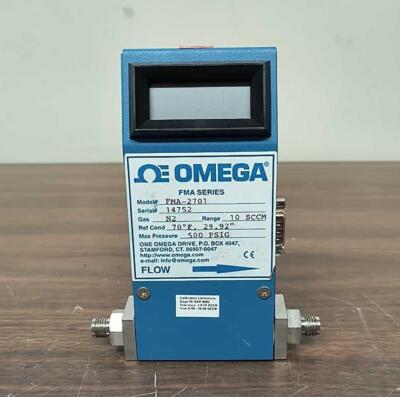 Omega FMA Series, FMA-2701 Flow Meter with Digital Display | eBay