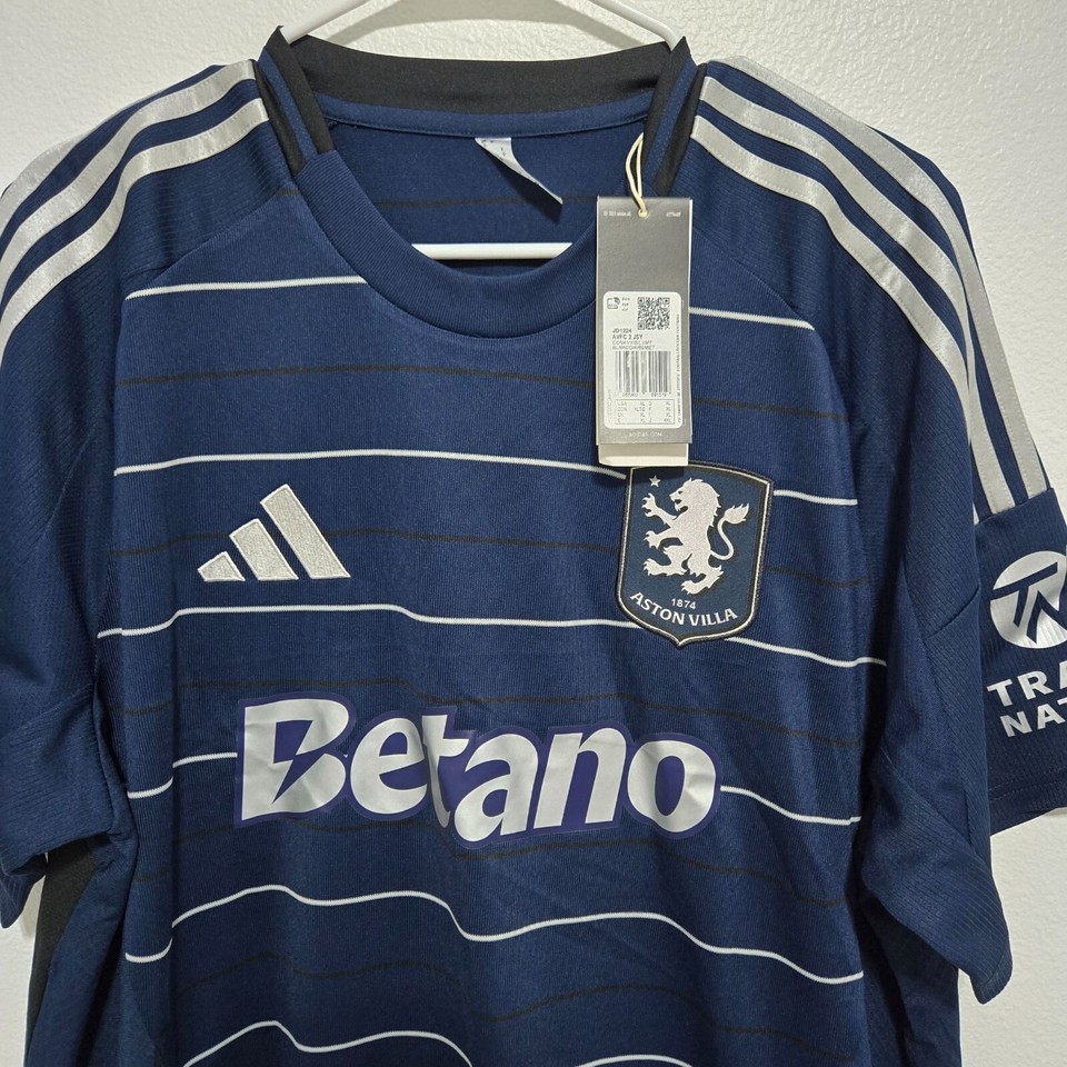 Adidas Aston Villa FC 24/25 Third Jersey - 27 Morgan Rogers Jersey ...