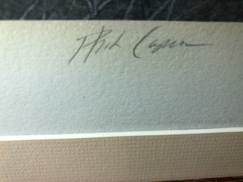 PHIL CAPEN "WINDSWEPT" Pencil Signed & Numbered 281 of 750 prints | eBay