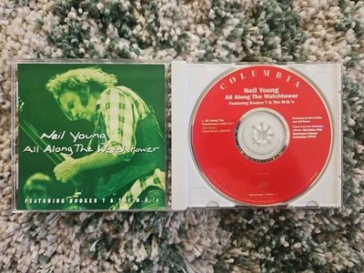 NEIL YOUNG / ALL ALONG THE WATCHTOWER *1993 PROMO EP ON COLUMBIA LABEL ...
