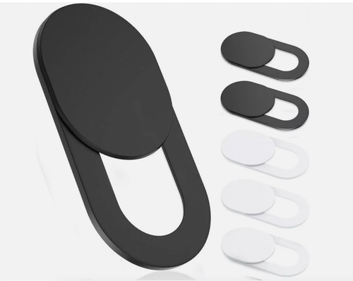 6pcs Ultra Thin Webcam Cover Shutter Camera Slider for Laptop (BLACK ...