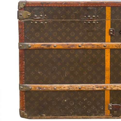 Vintage Louis Vuitton Arthur Gilmore Classic Monogram Steamer Trunk c ...