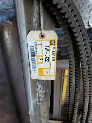 Genuine OEM Caterpillar CAT 1W-0422 Belt Set | eBay