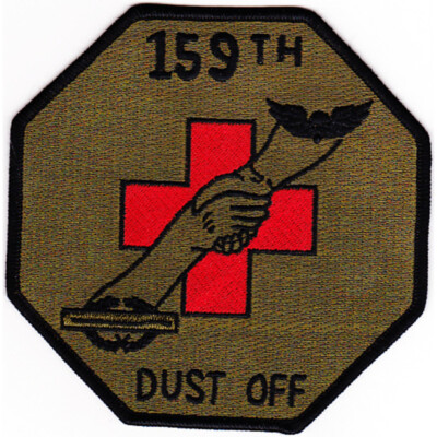 159th Medical Detachment Air Ambulance Patch Dustoff OD | eBay