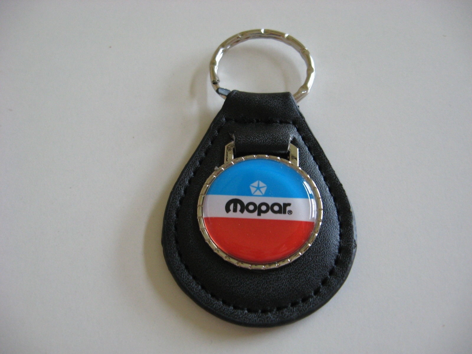 1960's 1970's DODGE CHRYSLER PLYMOUTH MOPAR LOGO KEYCHAIN KEYRING BLACK ...