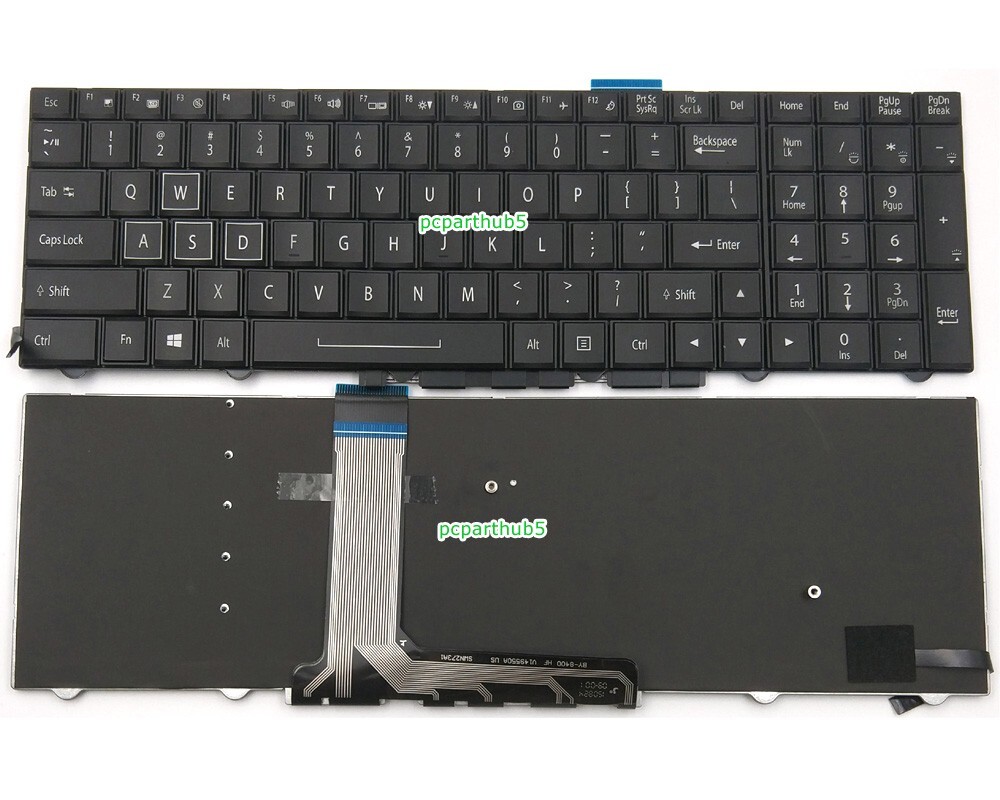 New Clevo P775DM P775DM-G P775DM1-G P870DM P870DM-G P870ZM Keyboard US ...