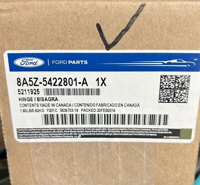 Genuine Ford Upper Hinge 8A5Z-5422801-A | eBay