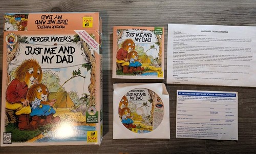 Mercer Mayer's Little Critter Just Me And My Dad PC Big Box 1997 ...