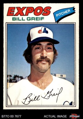 1977 O-Pee-Chee #243 Bill Greif Expos UNIQUE 7 - NM | eBay