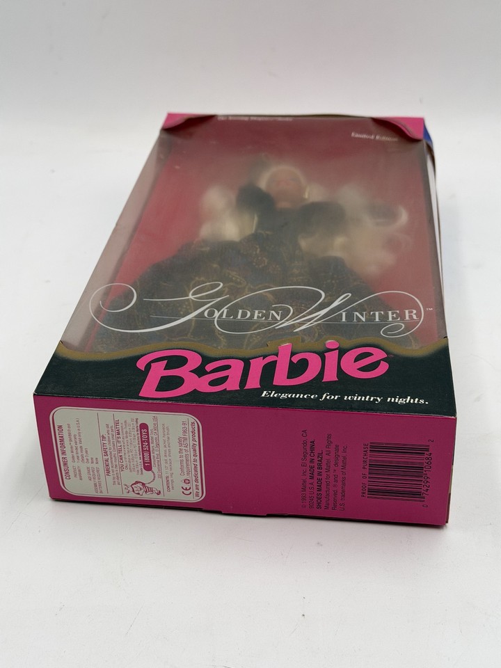 Golden Winter Barbie Doll Mattel #10684 Vintage 1993 | eBay