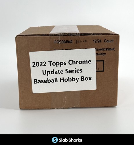 2022 TOPPS CHROME UPDATE SERIES BASEBALL HOBBY BOX SEALED CASE | eBay