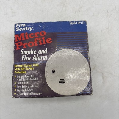 CODE ONE Smoke Alarm i9040 Micro Profile Battery Powered NEW | eBay