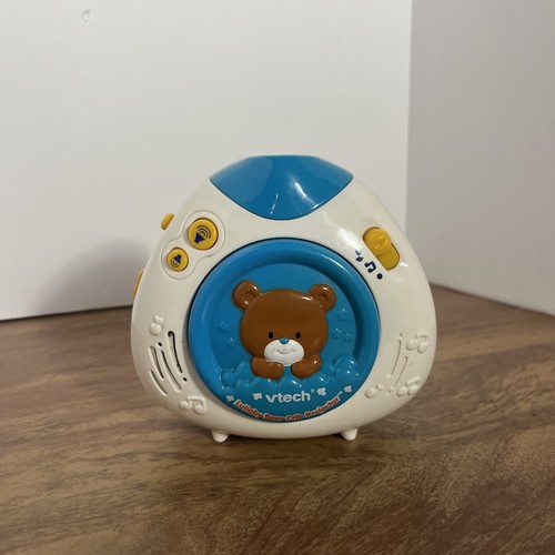 VTech Baby Lullaby Bear Crib Teddy Projector Music Nature Sounds ...