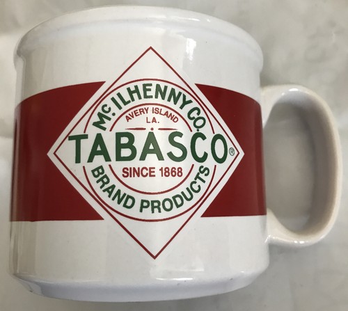 TABASCO Brand Products LARGE Coffee SOUP Cups Mugs McILHENNY'S Co. DDJ ...