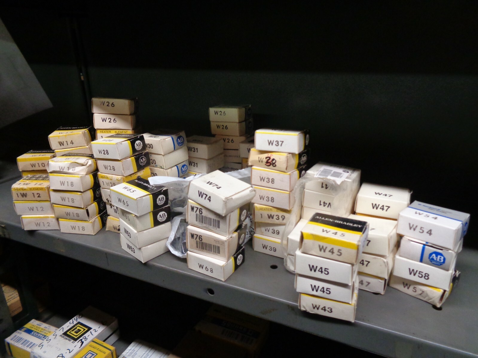 Allen-Bradley W Heater Thermal Overload Elements W10 - W85 See ...