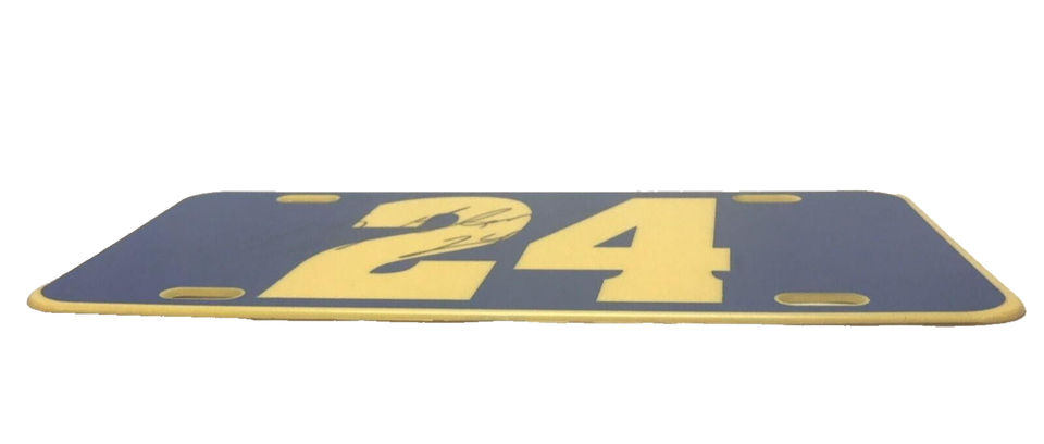 Autographed Jeff Gordon License Plate NICE !!! | eBay