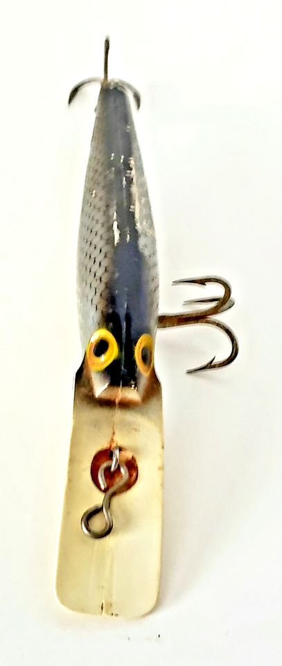 Vintage 5 1/2” Storm Little Mac Silver Scale Fishing Lure | eBay