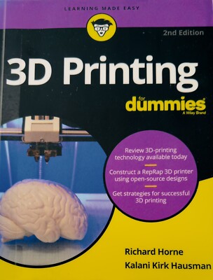3D Printing for Dummies by Richard Horne 9781119386315| eBay