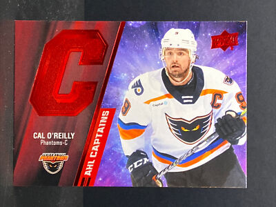 2021-22 Upper Deck AHL Captains Red Cal O’Reilly #L-4 | eBay
