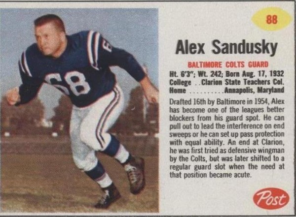 1962 Post - #88 Alex Sandusky for sale online | eBay