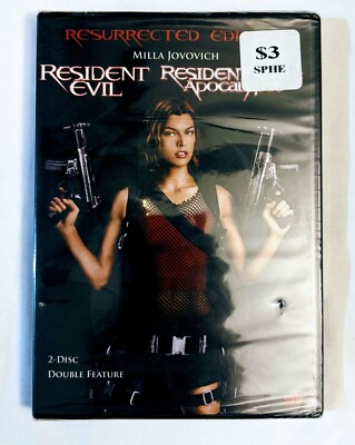 Resident Evil & Resident Evil: Apocalypse (DVD) 43396209619| eBay